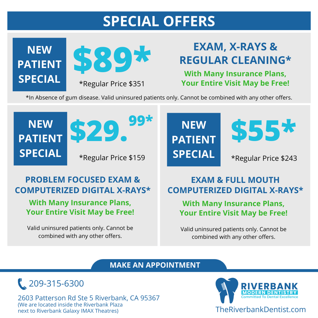 Affordable Dental Care Near You | Riverbank Modern Dentistry